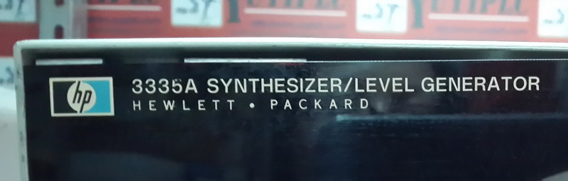 HP 3335A SYNTHESIZER / LEVEL GENERATOR - PLC DCS SERVO Control MOTOR ...