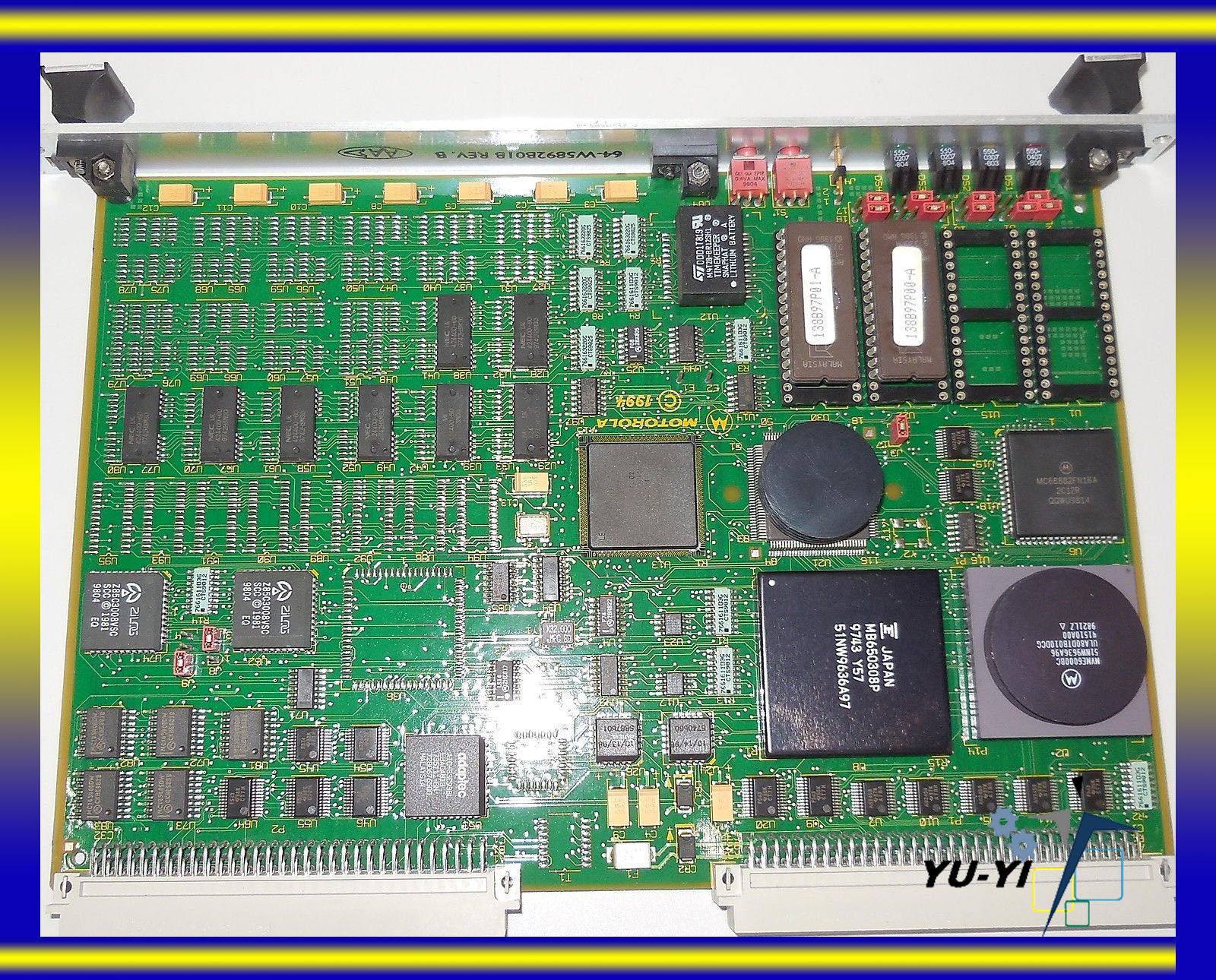 Motorola MVME 147-010 64-W5892B01B rev B 01-W3964B21D - PLC DCS SERVO ...