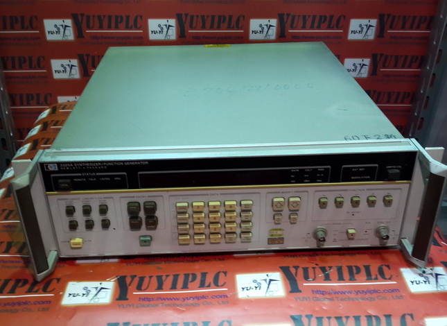 HP 3325A SYNTHESIZER / FUNCTION GENERATOR - PLC DCS SERVO Control MOTOR ...