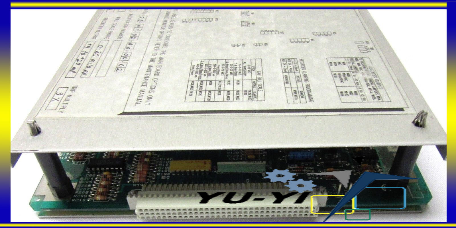 Bently Nevada 3300/16-05-01-02-00-00-02 Dual Vibration Monitor XY GAP ...