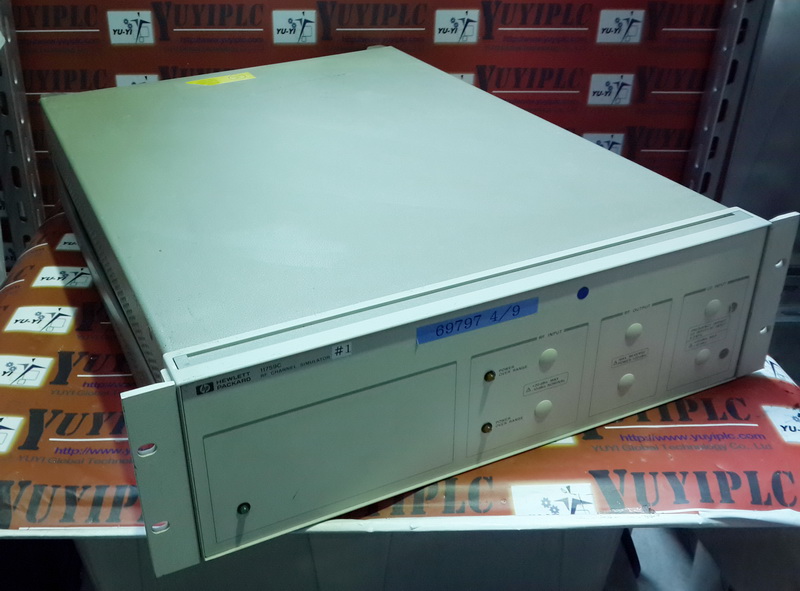 HP 11759C RF CHANNEL SIMULATOR - PLC DCS SERVO Control MOTOR POWER ...