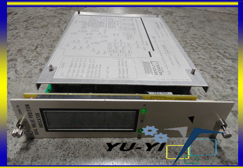 Bently Nevada 3300 Series Dual Valve Position Indicator 3300 70-01 - 裕益 ...