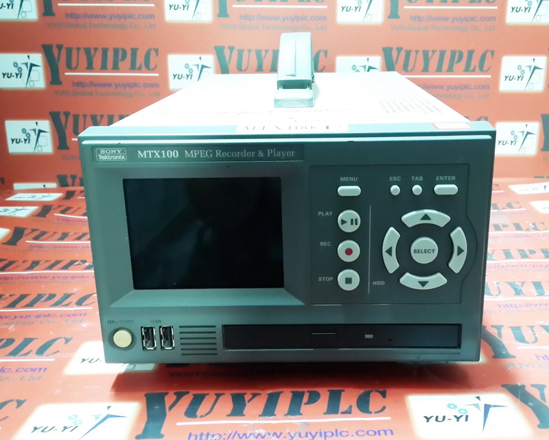 TEKTRONIX MTX100 MPEG RECORDER & PLAYER - 裕益科技自動化設備可程式編碼器PLC分散式控制系統DCS