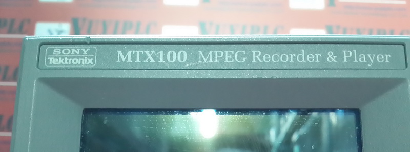 TEKTRONIX MTX100 MPEG RECORDER & PLAYER - 裕益科技自動化設備可程式編碼器PLC分散式控制系統DCS