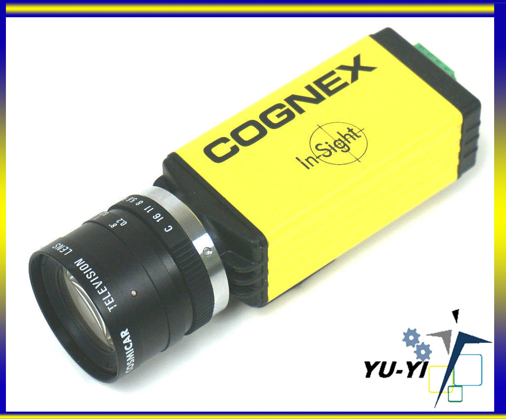 COGNEX 800-5715-1 IN SIGHT DIGITAL CCD REV. D WITH COSMICAR LENS ...