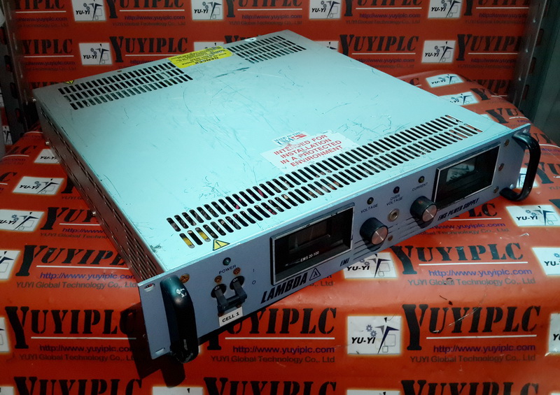 LAMBDA EMS POWER SUPPLY EMS 20-100 / EMS 20-100-5D - 裕益科技自動化設備可程式編碼器PLC ...