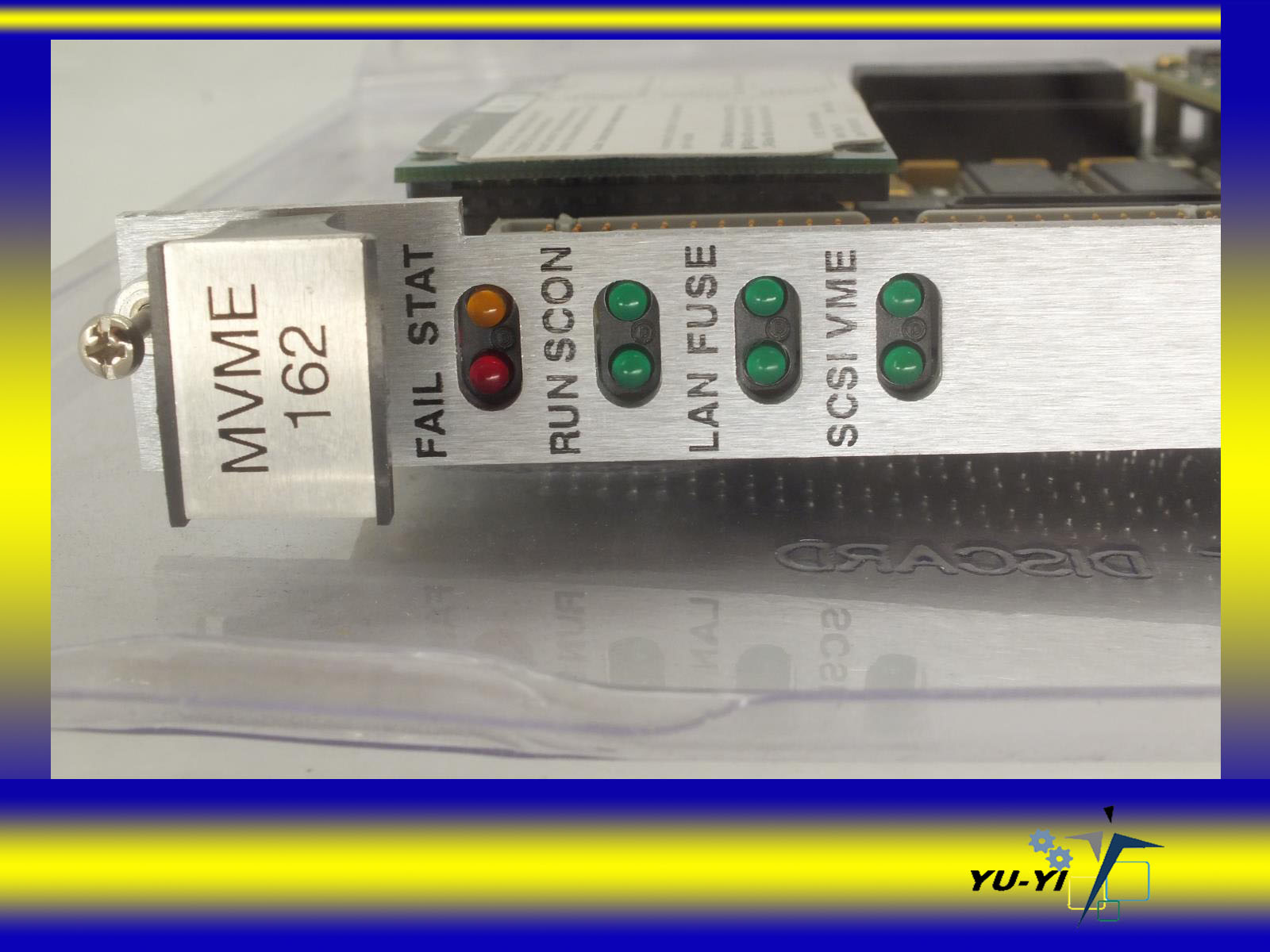Motorola MVME 162 Card 01-W3960B - PLC DCS SERVO Control MOTOR POWER ...