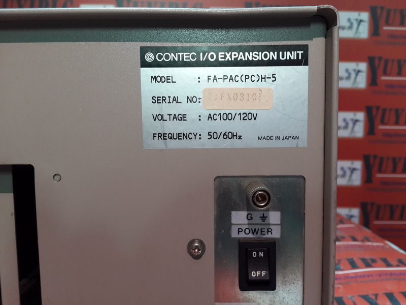 CONTEC FA-PAC(PC)H-5 I/O EXPANSION UNIT - PLC DCS SERVO Control MOTOR ...