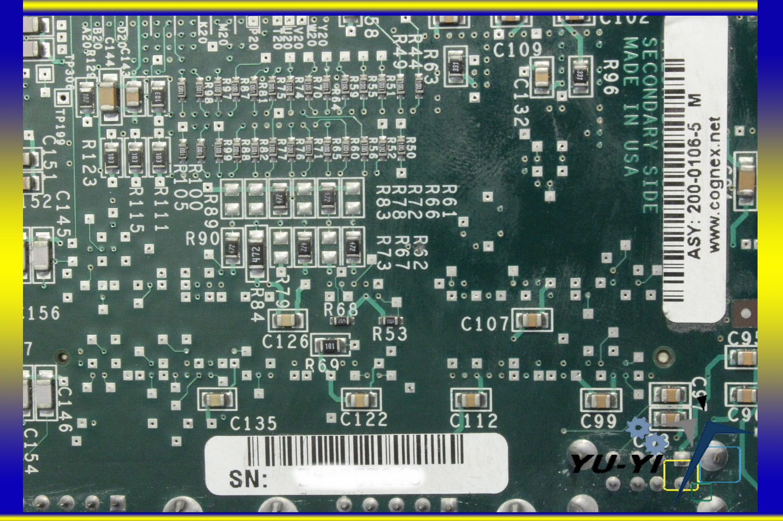 Cognex Board VM25A 203-0106-RB & CVM1 203-0100 R3 200-0106-5 M 200-0100 ...