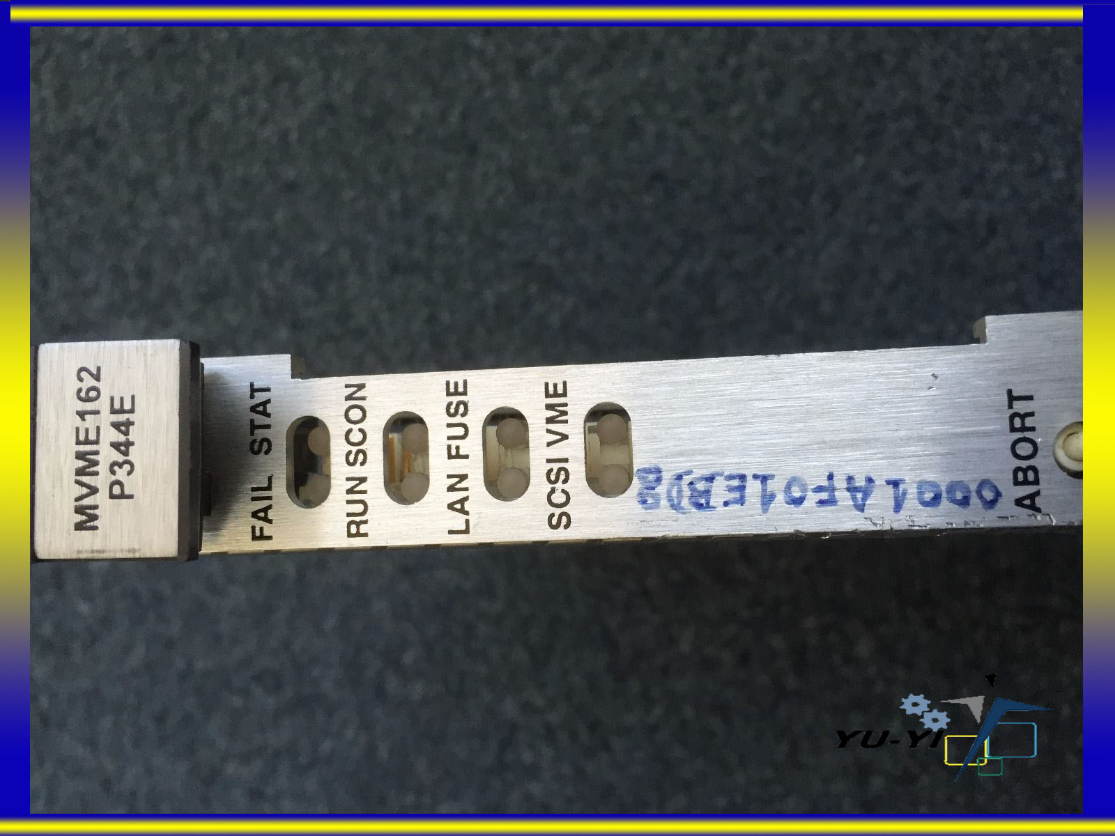 MOTOROLA MVME 162P344E MC68040 CPU, 32MHZ, 16MB SDRAM MEMORY, 512KB ...