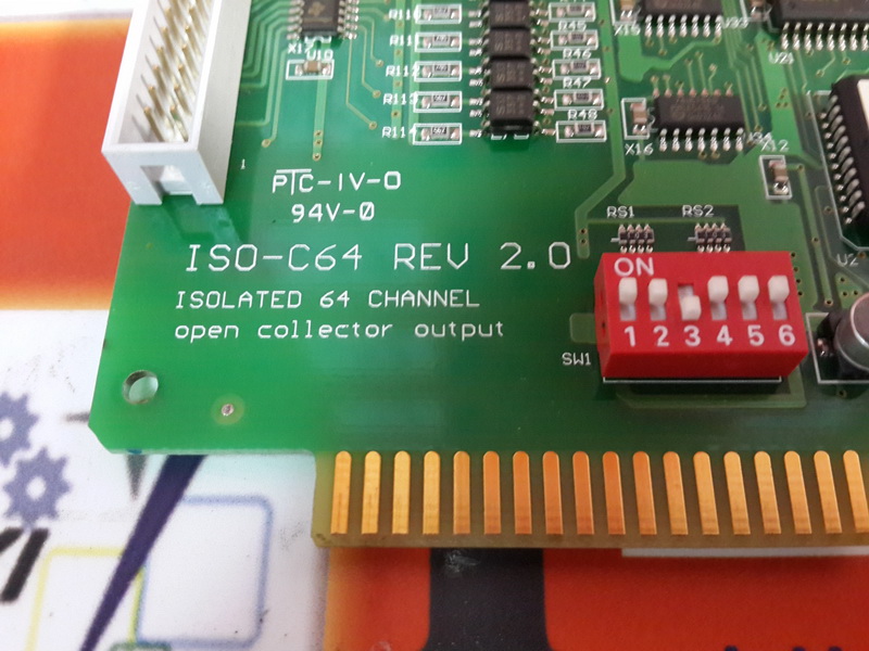 ISO-C64 REV 2.0 ISOLATED 64 CNANNEL open collector - 裕益科技自動化設備可程式編碼器PLC ...