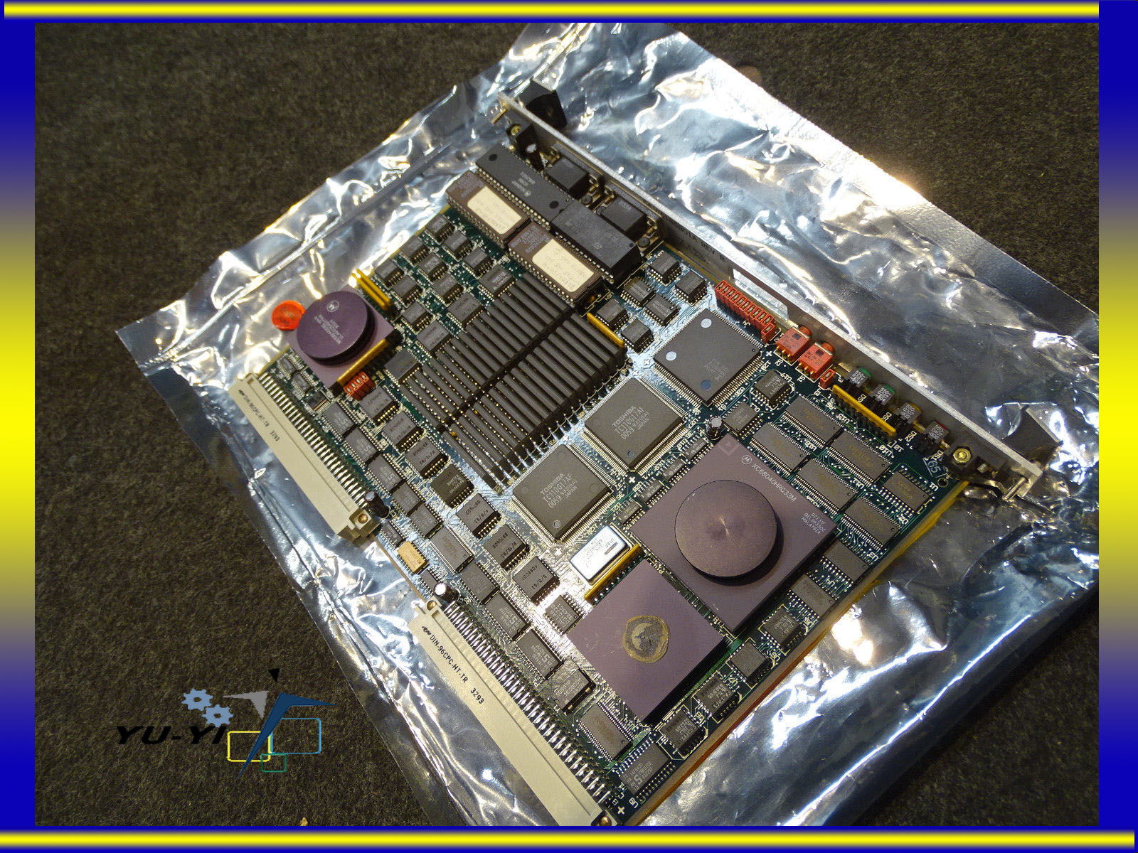 Motorola MVME 165-03 VME CPU Board - PLC DCS SERVO Control MOTOR POWER ...