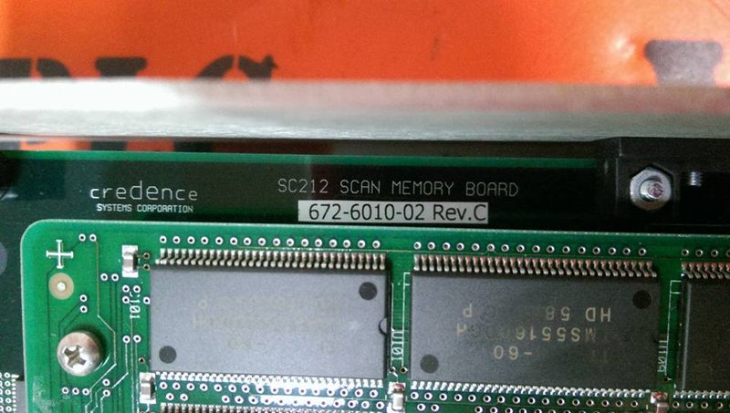 CREDENCE SC212 SCAN MEMORY BOARD - 裕益科技自動化設備可程式編碼器PLC分散式控制系統DCS