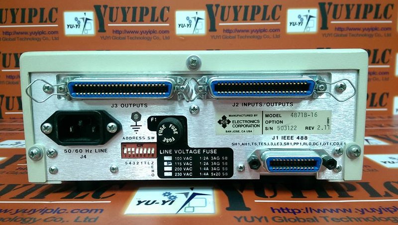 ICS IEEE488 ANALOG OUTPUT INTERFACE CONTROLLER 4871B - 裕益科技自動化設備可程式編碼器 ...