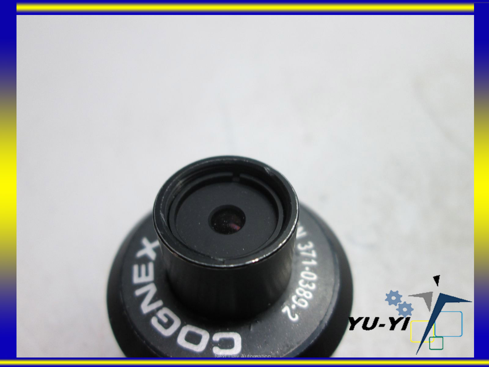 Cognex FOV (371-0389-2) Lens, Focal Length 12mm - 裕益科技自動化設備可程式編碼器PLC分散式 ...