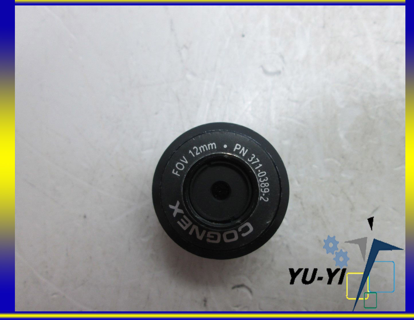 Cognex FOV (371-0389-2) Lens, Focal Length 12mm - 裕益科技自動化設備可程式編碼器PLC分散式 ...
