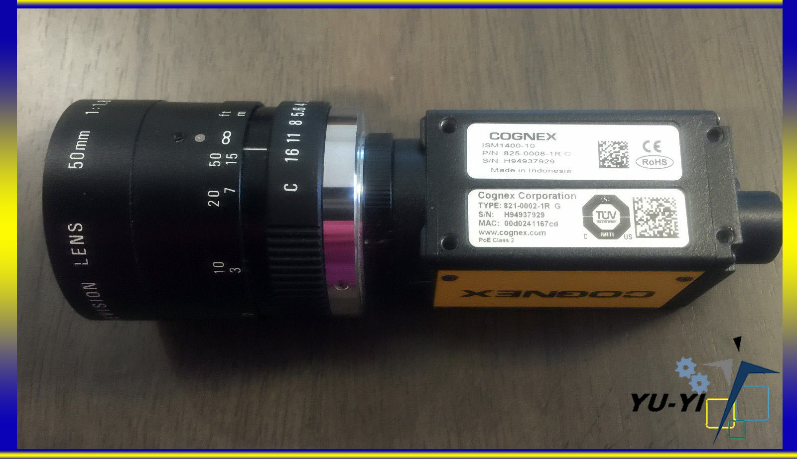 Cognex In Sight 1400-10 w PATMAX Micro Vision Camera ISM1400-10 - 裕益科技 ...