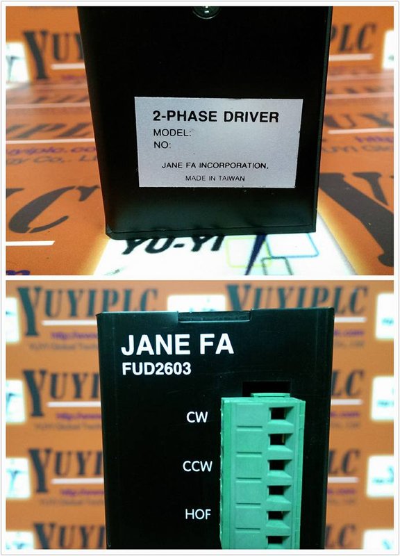 JANE FA FUD2603 2-PHASE DRIVER - 裕益科技自動化設備可程式編碼器PLC分散式控制系統DCS