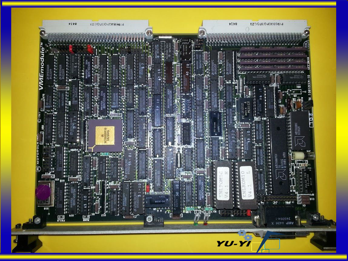 Motorola MVME 330 VME Board MVME330 - 裕益科技自動化設備可程式編碼器PLC分散式控制系統DCS