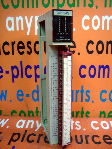 SHARP PLC JW-34S JW34S OUTPUT MODULE - PLC DCS SERVO Control MOTOR ...