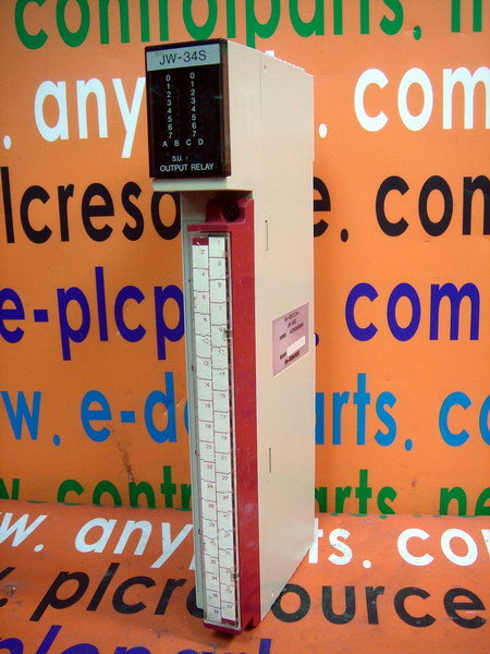 SHARP PLC JW-34S JW34S OUTPUT MODULE - 裕益科技自動化設備可程式編碼器PLC分散式控制系統DCS