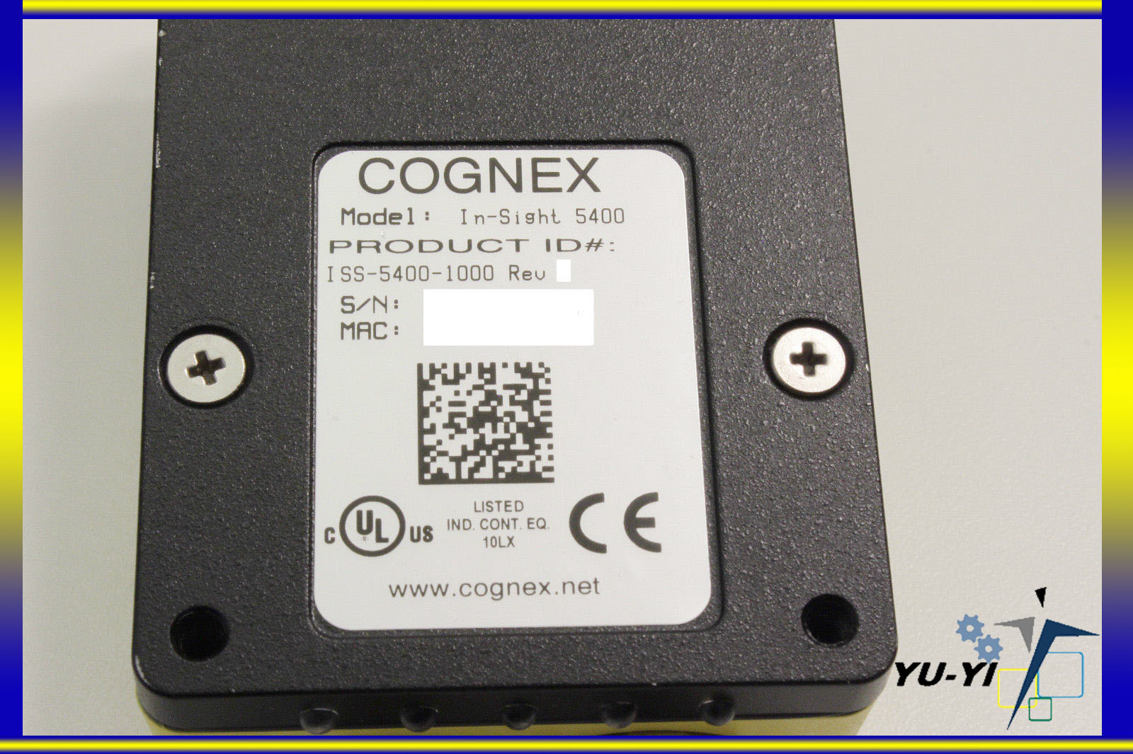 Cognex In-Sight ISS5400 w Patmax ISS5400-1000 800-5828-1 Guaranteed ...