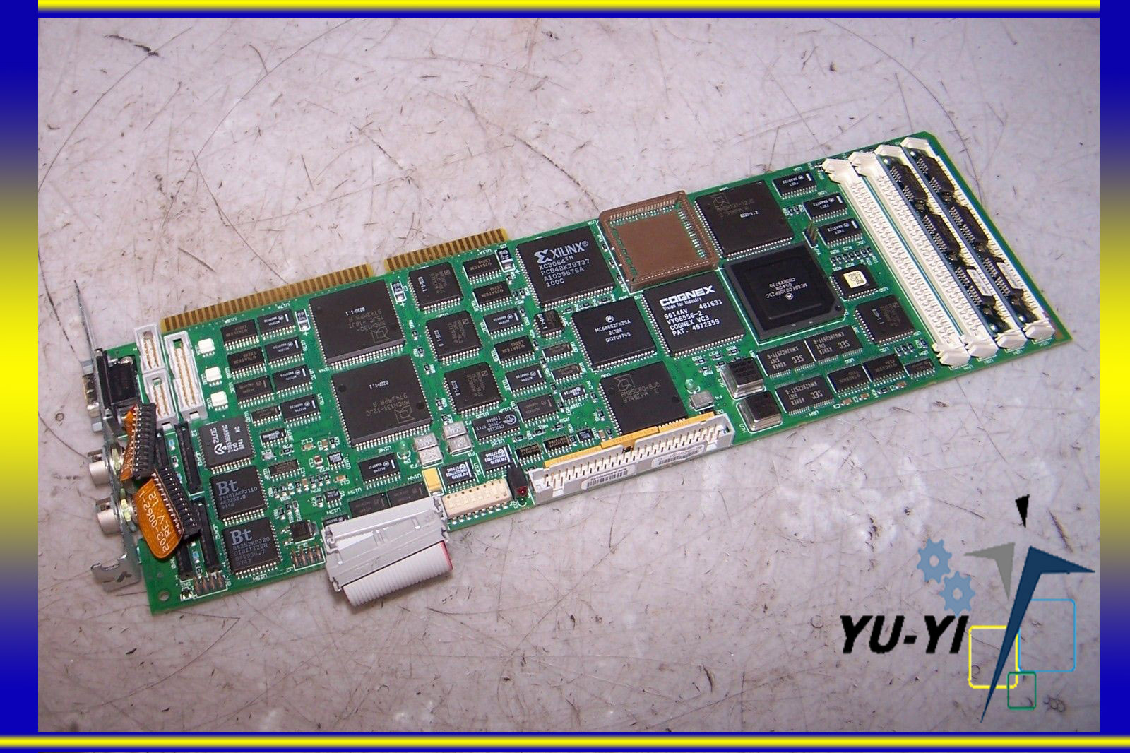 COGNEX VISION BOARD 203-0075-C ISA FRAME GRABBER CIRCUIT BOARD - 裕益科技 ...