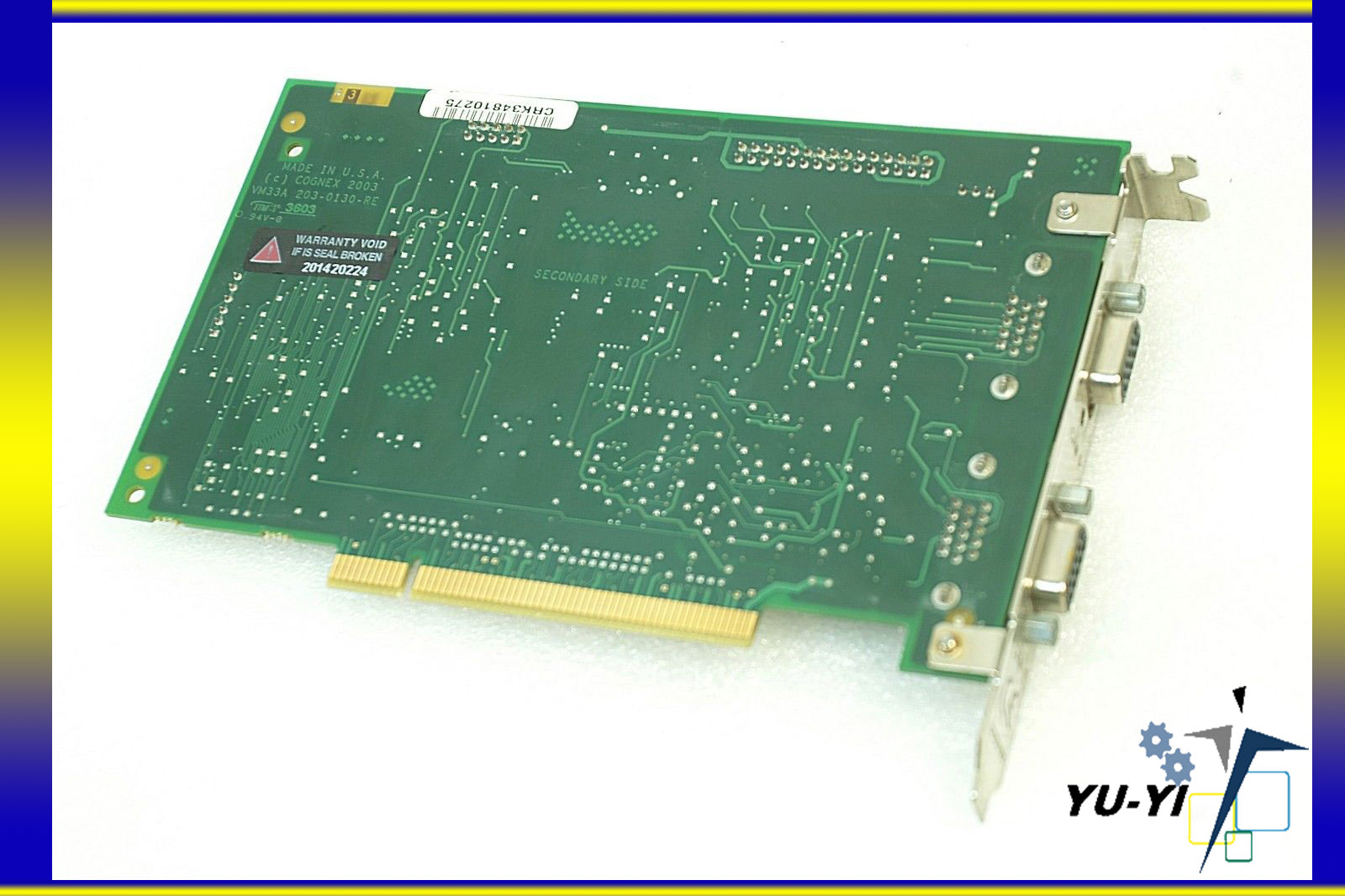 COGNEX VISION BOARD VPM-8100LS-000 Rev A 801-8136-04 B - PLC DCS SERVO ...