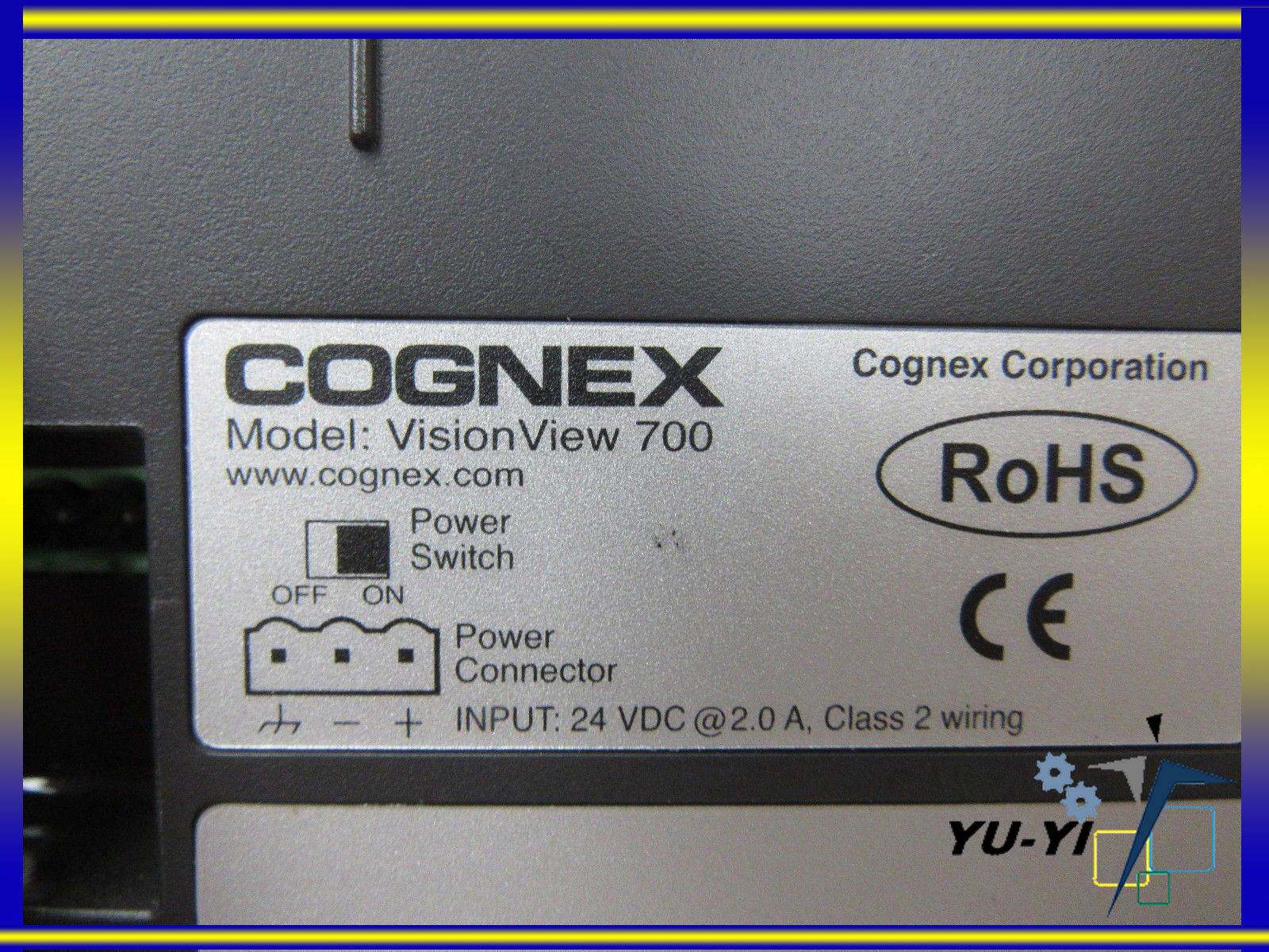 COGNEX VISIONVIEW 700 DISPLAY 821-0004-1R 82100041R A 825-0016-1R B - 裕 ...