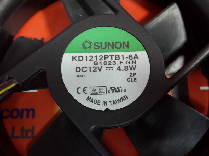 SUNON KD1212PTB1-6A B1823-F.GN - PLC DCS SERVO Control MOTOR POWER ...