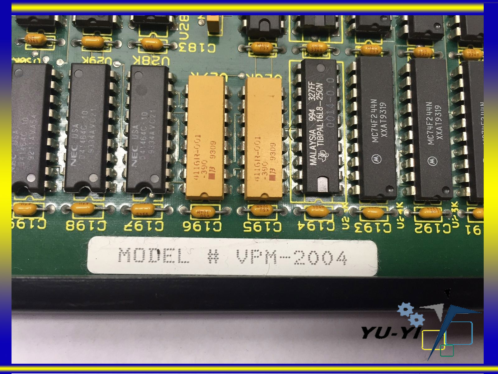 Cognex VMB 203-0005-Rev H5, Model VPM-2004, ALT-ML-1-94V0, CNC, PCB ...