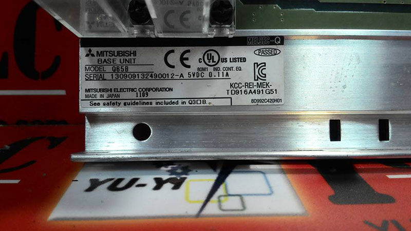 MITSUBISHI Q65B BASE - 裕益科技自動化設備可程式編碼器PLC分散式控制系統DCS