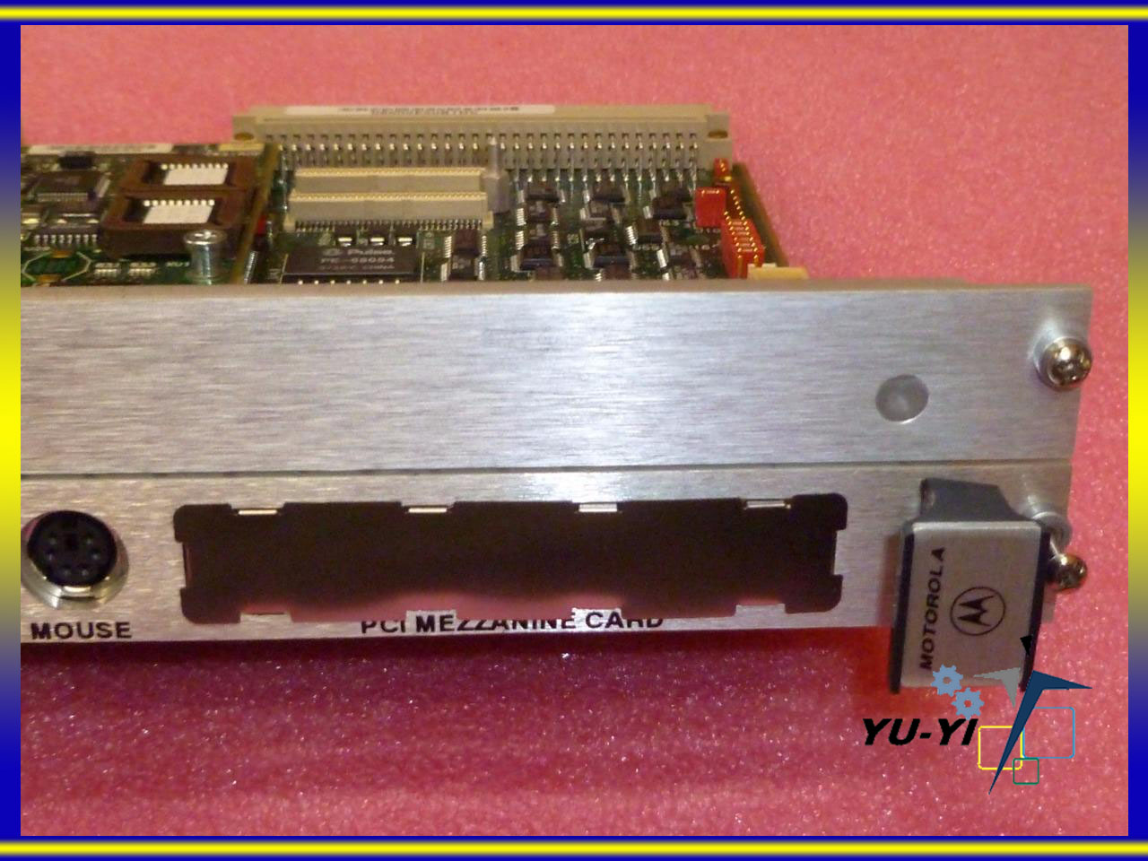 Motorola MVME 1600-001 Base 01-W3074-01E & 1603 CPU Module 01-W3180F ...