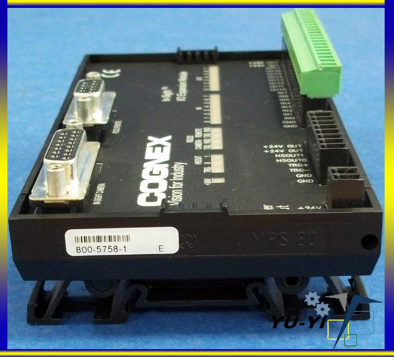 COGNEX In-Sight IO EXPANSION MODULE 800-5758-1 E - PLC DCS SERVO ...