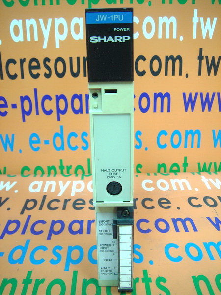 SHARP JW-1PU POWER SUPPLY MODULE - PLC DCS SERVO Control MOTOR POWER ...