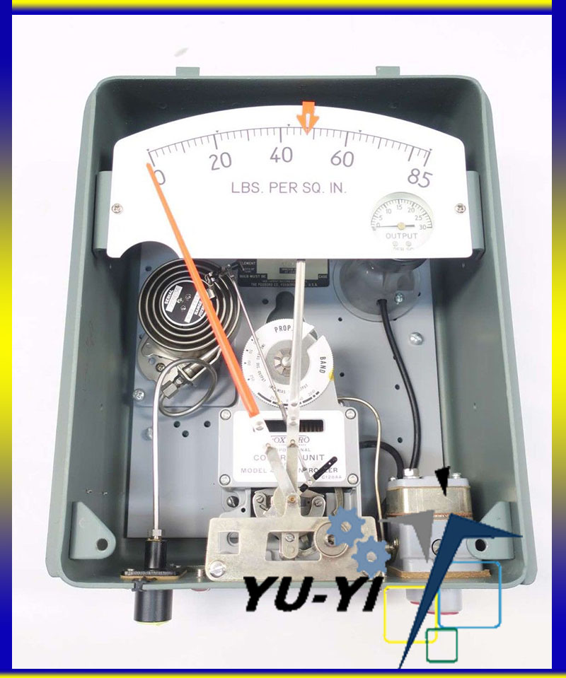 FOXBORO 43A-A2 0-85PSI PNEUMATIC CONTROLLER - 裕益科技自動化設備可程式編碼器PLC分散式控制系統DCS