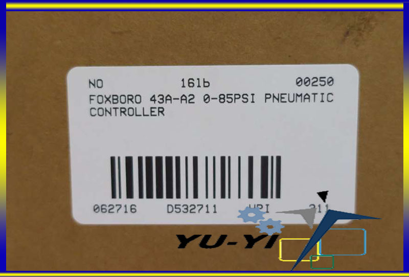 FOXBORO 43A-A2 0-85PSI PNEUMATIC CONTROLLER - 裕益科技自動化設備可程式編碼器PLC分散式控制系統DCS