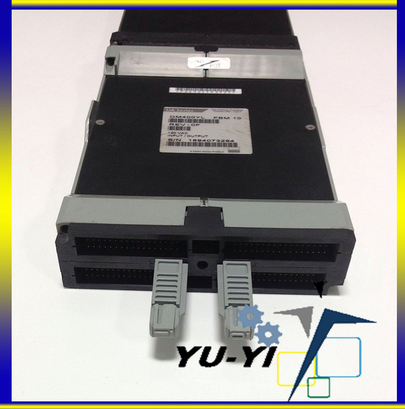 FOXBORO 120VAC IA INPUT OUTPUT MODULE FBM-10 REV.0F DM400YL - 裕益科技自動化設備 ...
