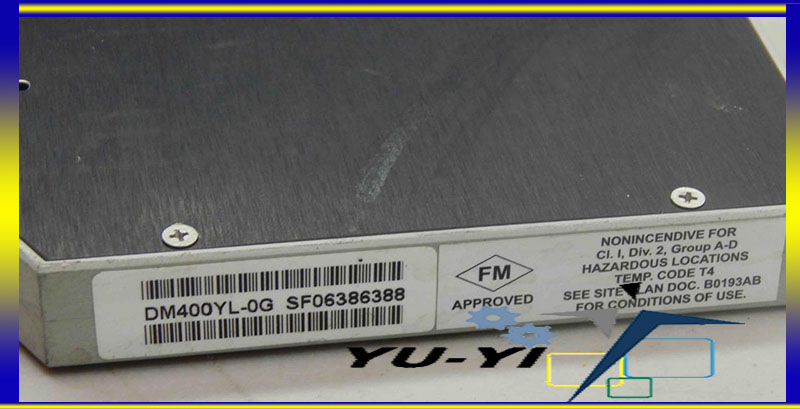 Foxboro DM400YL-0G IA Series DM400YL FBM 10 Rev0G 120V Input Output ...