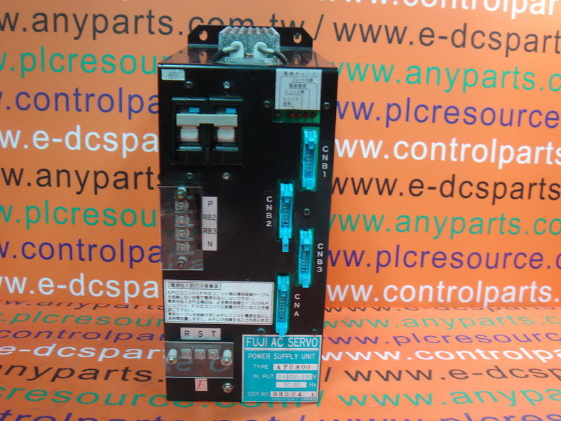 FUJI AC SERVO APU800 POWER SUPPLY UNIT - PLC DCS SERVO Control MOTOR ...
