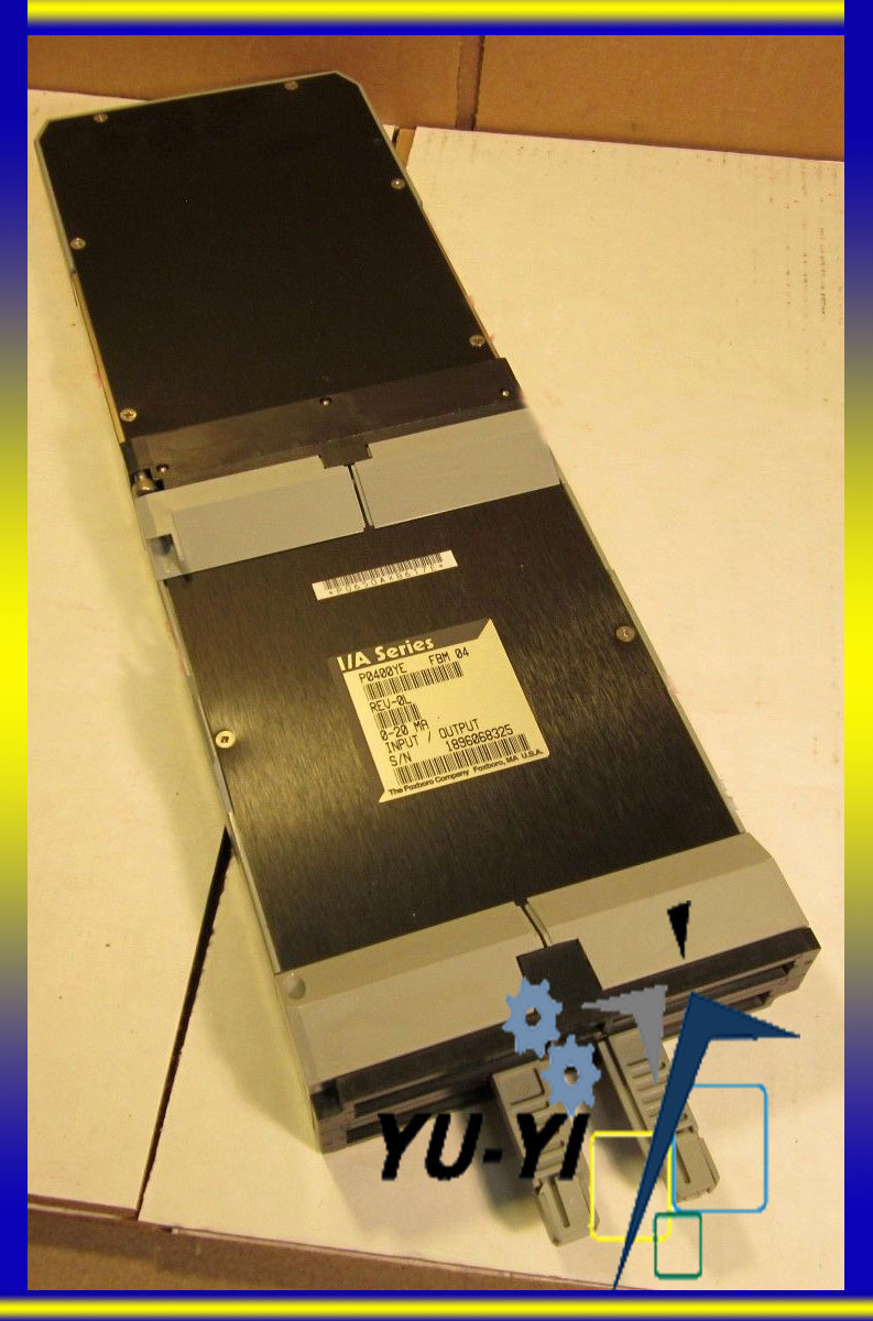 Foxboro IA Series P0400YE-0L FBM 04 0-20 mA Input Output PLC PO400YE ...