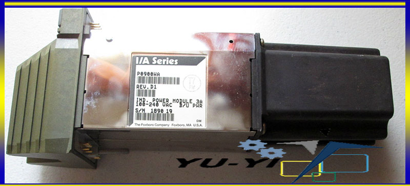 FOXBORO IA SERIES P0900WA REV D1 IND POWER MODULE 3A - PLC DCS SERVO ...