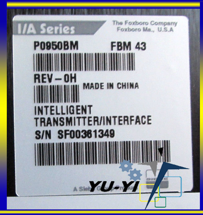 FOXBORO IA SERIES P0950BM INTELLIGENT INTERFACE MODULE REV 0A - 裕益科技自動化 ...