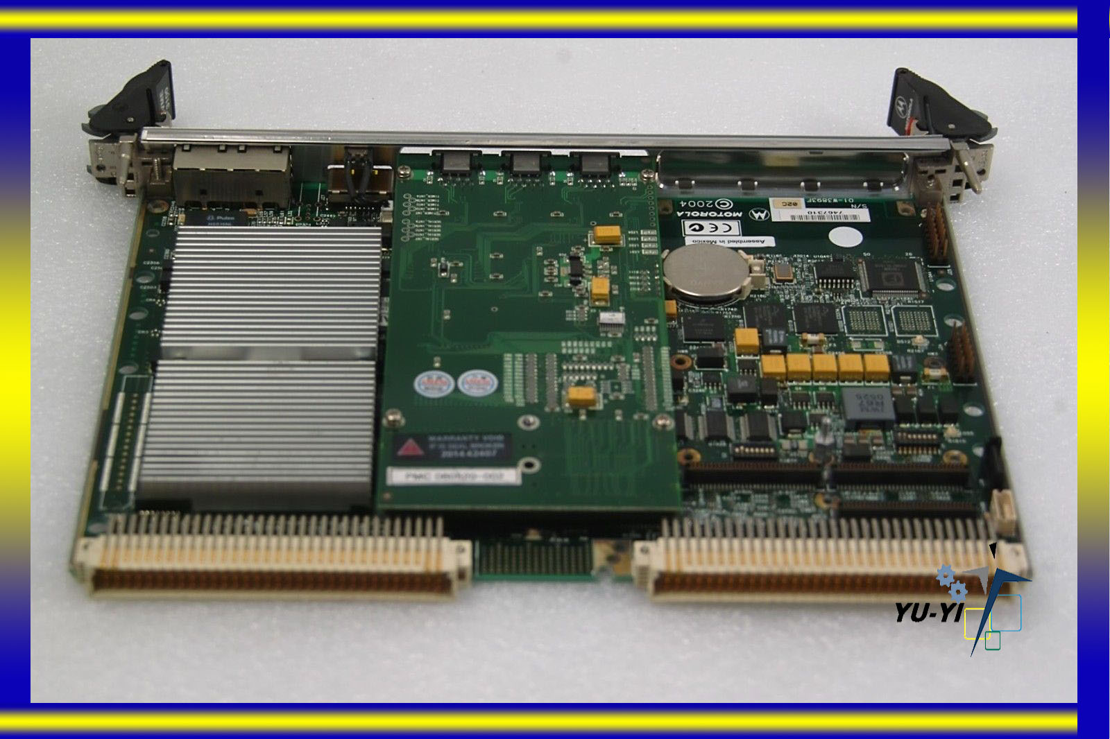 MOTOROLA MVME 3100 CPU PCB BOARD & J9060419A - PLC DCS SERVO Control ...