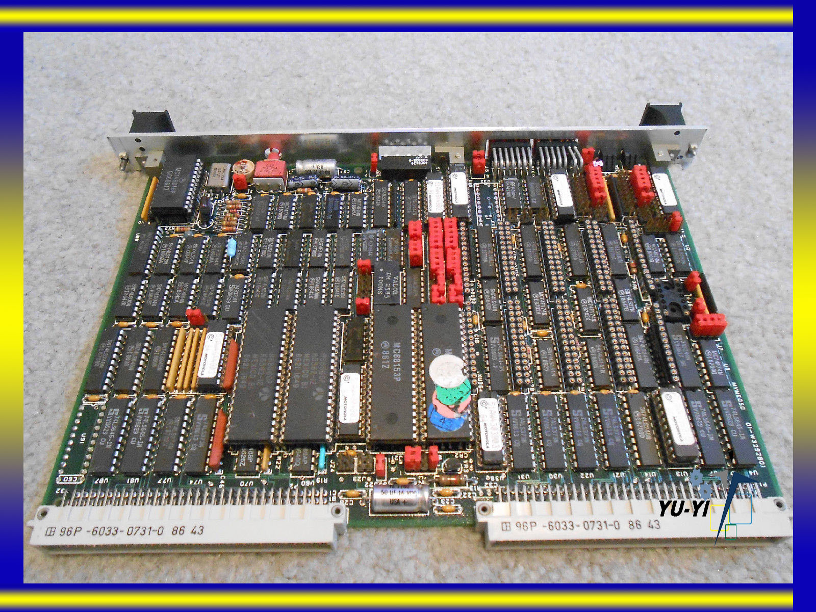 MOTOROLA MVME050 SYSTEM CONTROLLER VME MODULE - PLC DCS SERVO Control ...