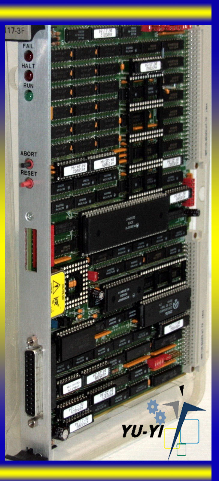 Motorola MVME117-3F MPU VME Memory Module - PLC DCS SERVO Control MOTOR ...