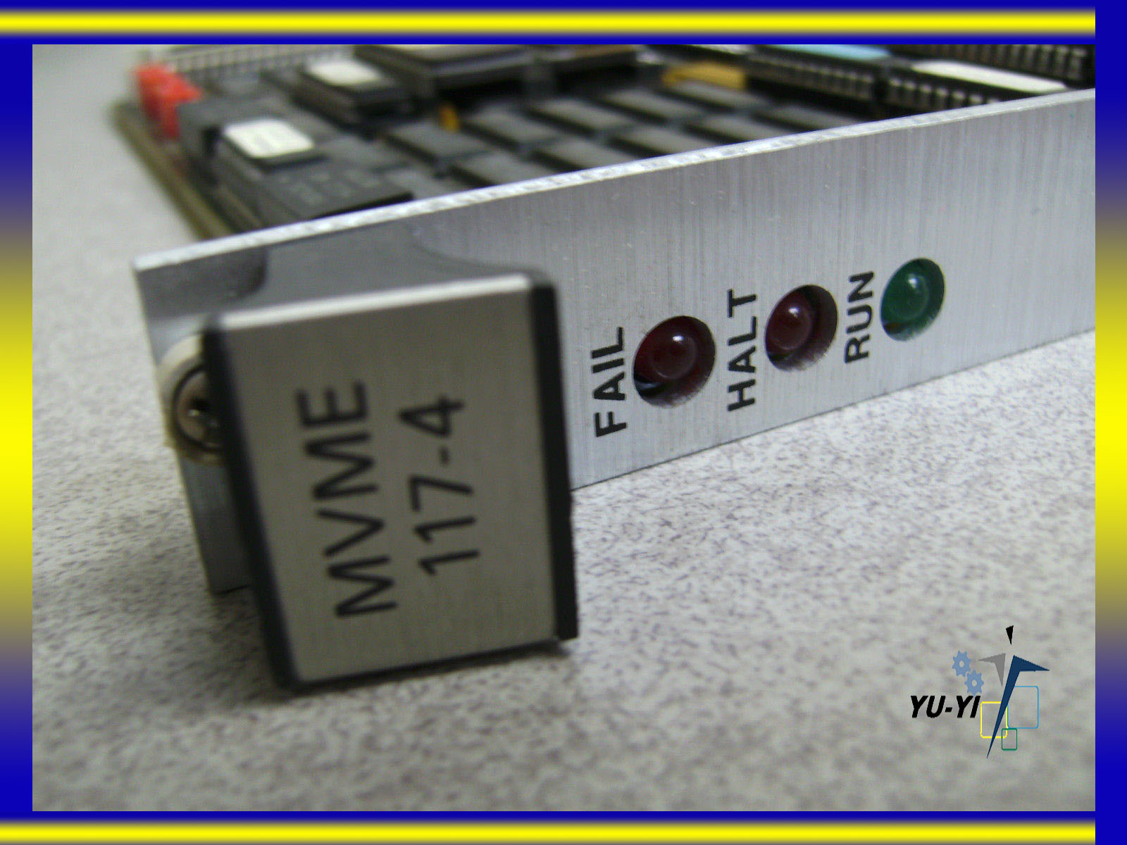 MOTOROLA MVME117-4 VMEBUS 12.5MHZ MC68010 PROCESSOR 512KB OF DUAL ...