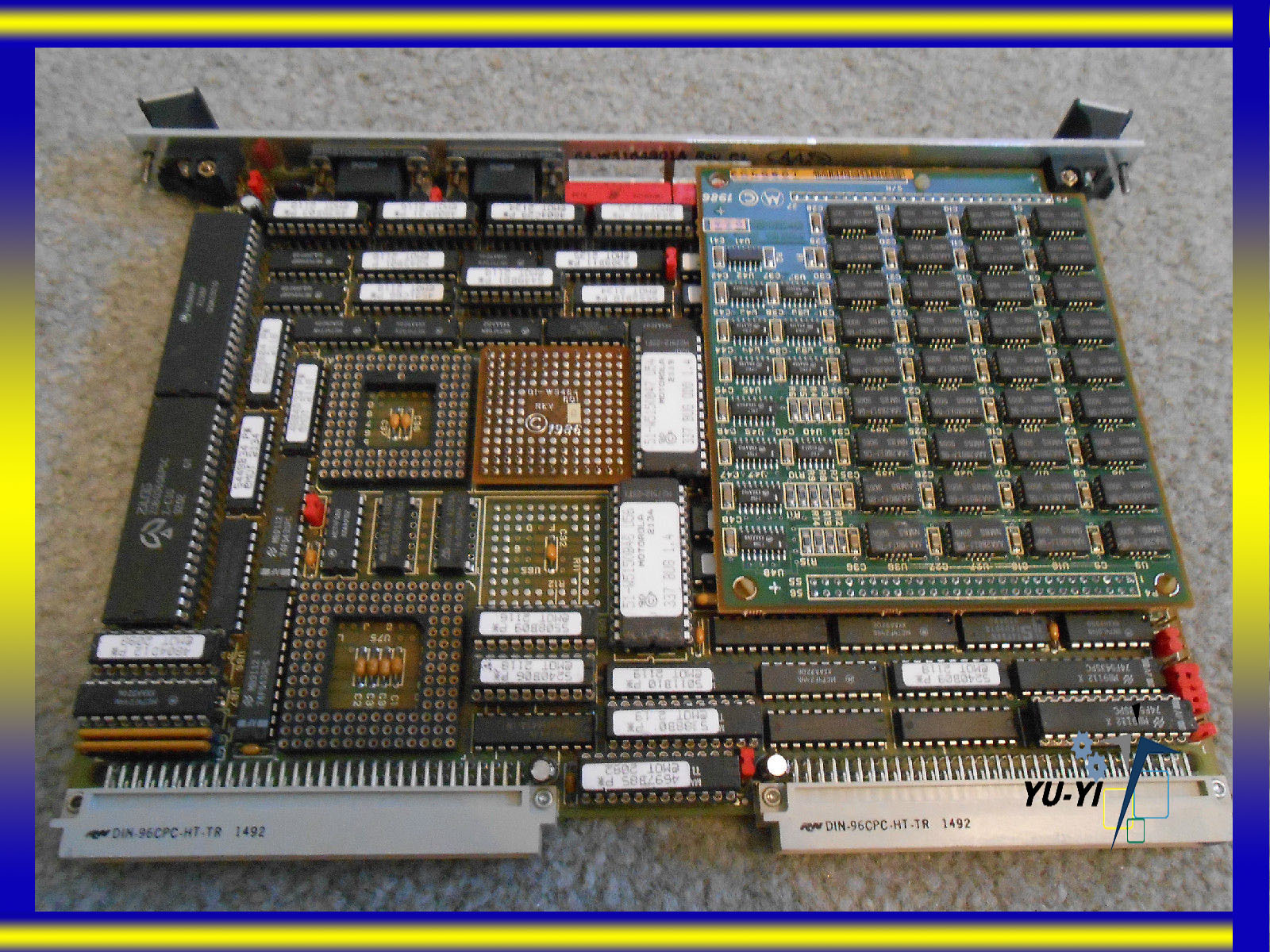 MOTOROLA MVME135A 4MB VME 16MHZ, 68881 FP, 2 RS-232 SERIAL PORTS - 裕益科技 ...