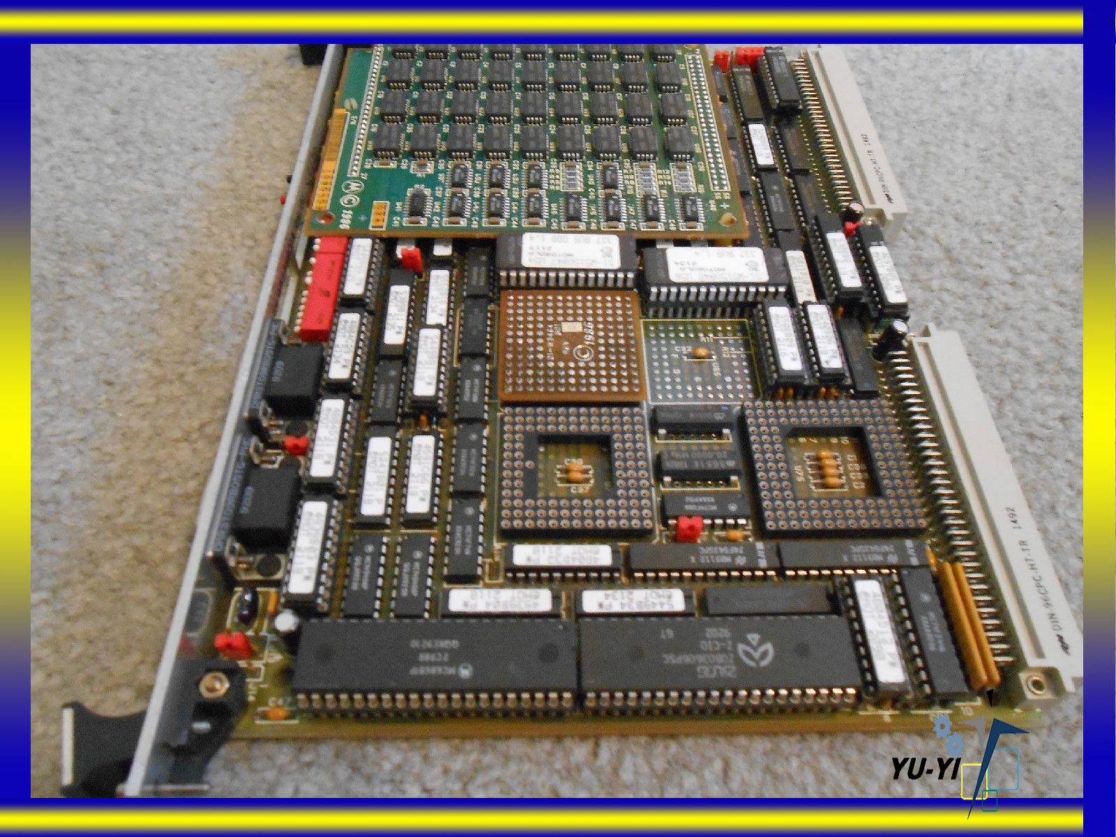 MOTOROLA MVME135A 4MB VME 16MHZ, 68881 FP, 2 RS-232 SERIAL PORTS - 裕益科技 ...