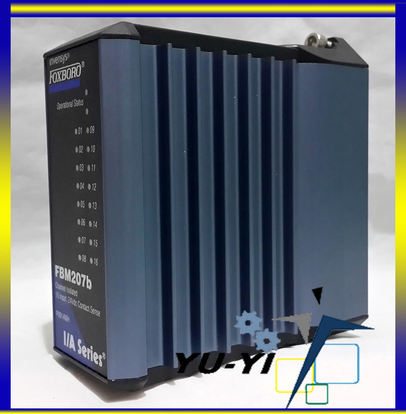 FOXBORO FBM207B P0914WH CHANNEL ISOLATED 16 INPUT - PLC DCS SERVO ...